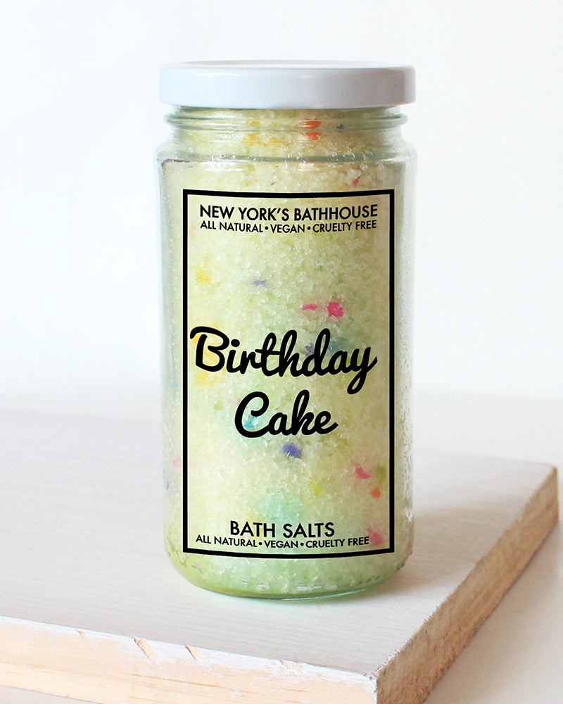 Birthday Cake Bath Salts – New York's Bathhouse
